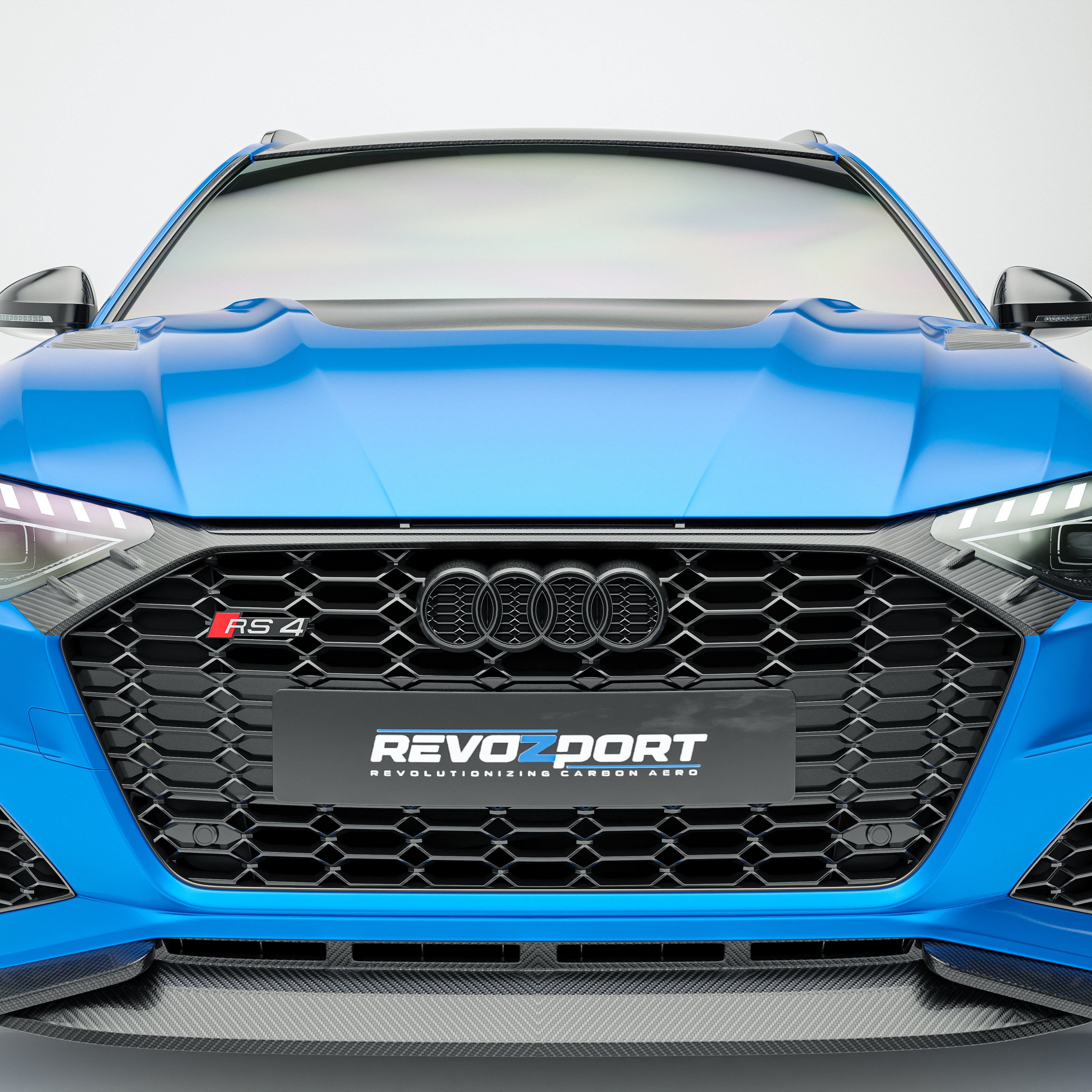 Audi RS4 B9.5 Carbon Fiber Grill