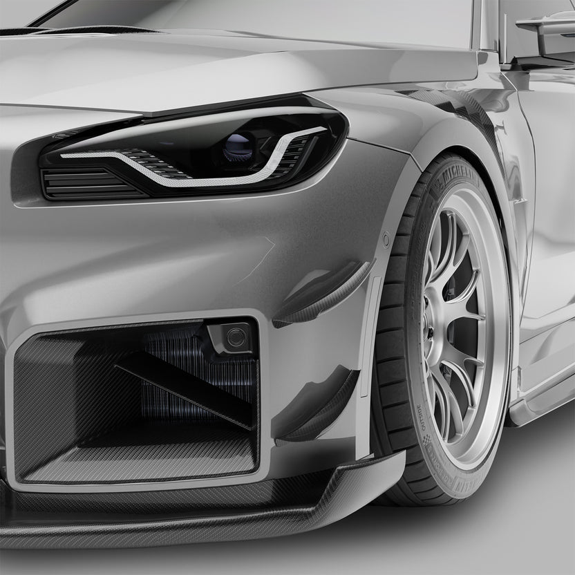 Canards for Car - Front, Side & Rear Aerodynamic Components – Revozport