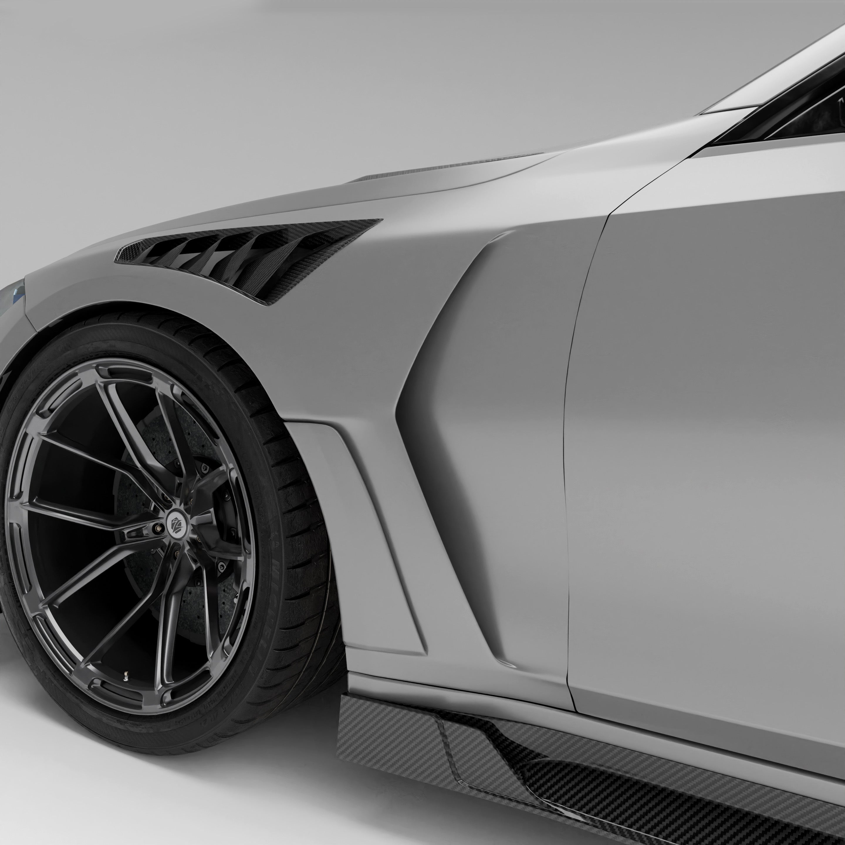 BMW M3 G80 Sedan 2021+ Carbon Fiber Side Fenders - Front Fenders ...