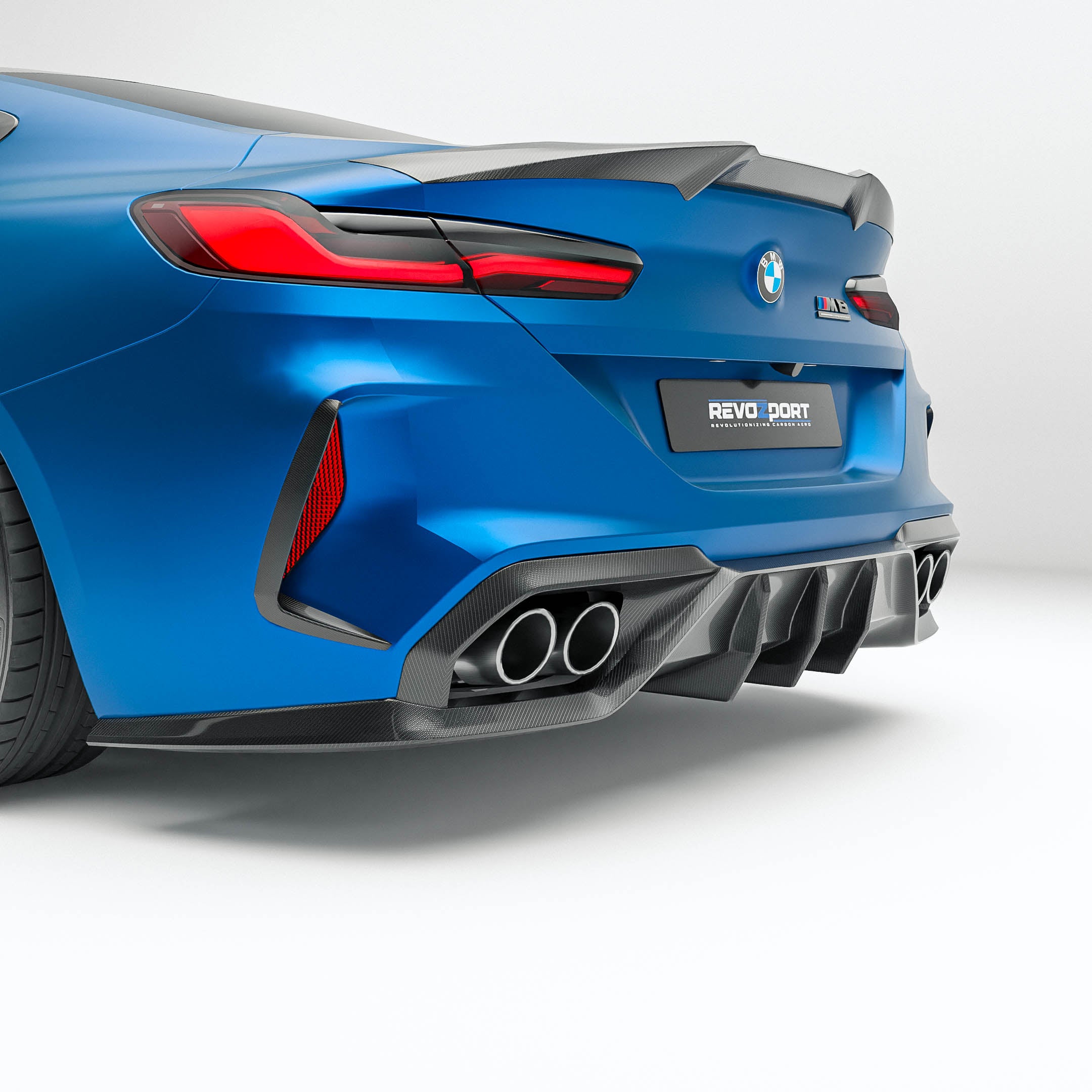 BMW M8 F92 Coupé 2019+ Carbon Fiber Rear Diffuser